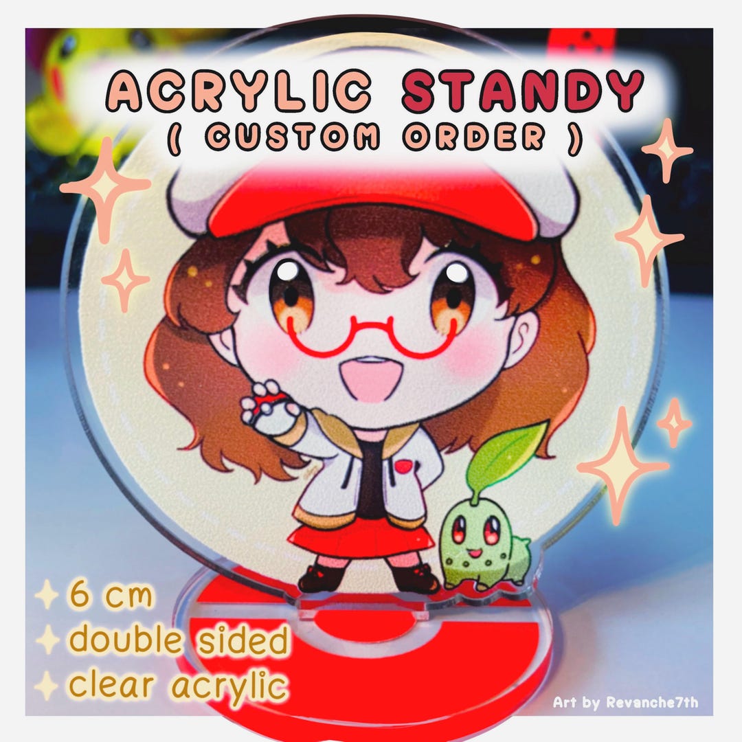 Standee Keychain Custom Commission Dnd Board Game Tabletop PC Art Anime ...