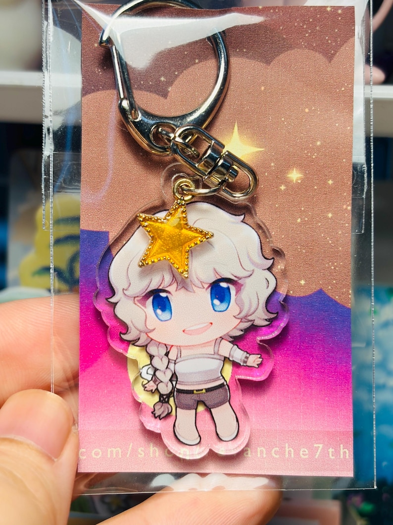 YCH Cute Pose Mini Charm Custom Art Commission Chibi Anime Game Movie ...