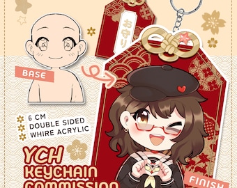 YCH Commission Purfume Bottle Acrylic Keychains CUSTOM ORDER - Etsy