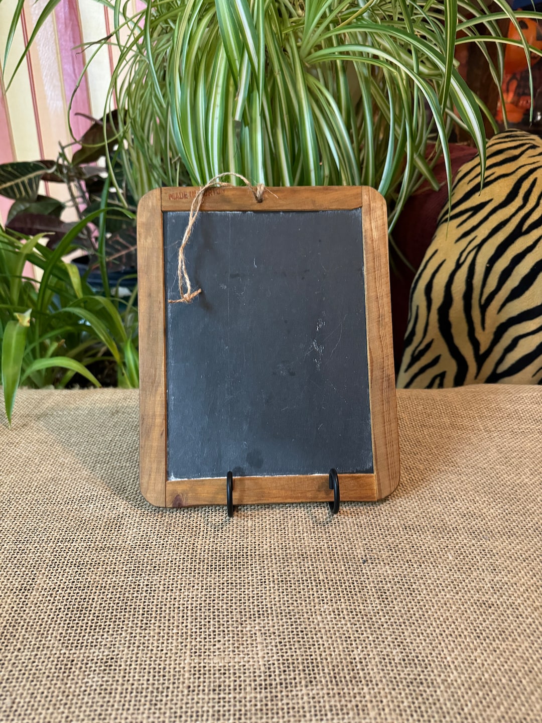 Portuguese Small Slate Chalkboard / School Chalkboard / Child's ...