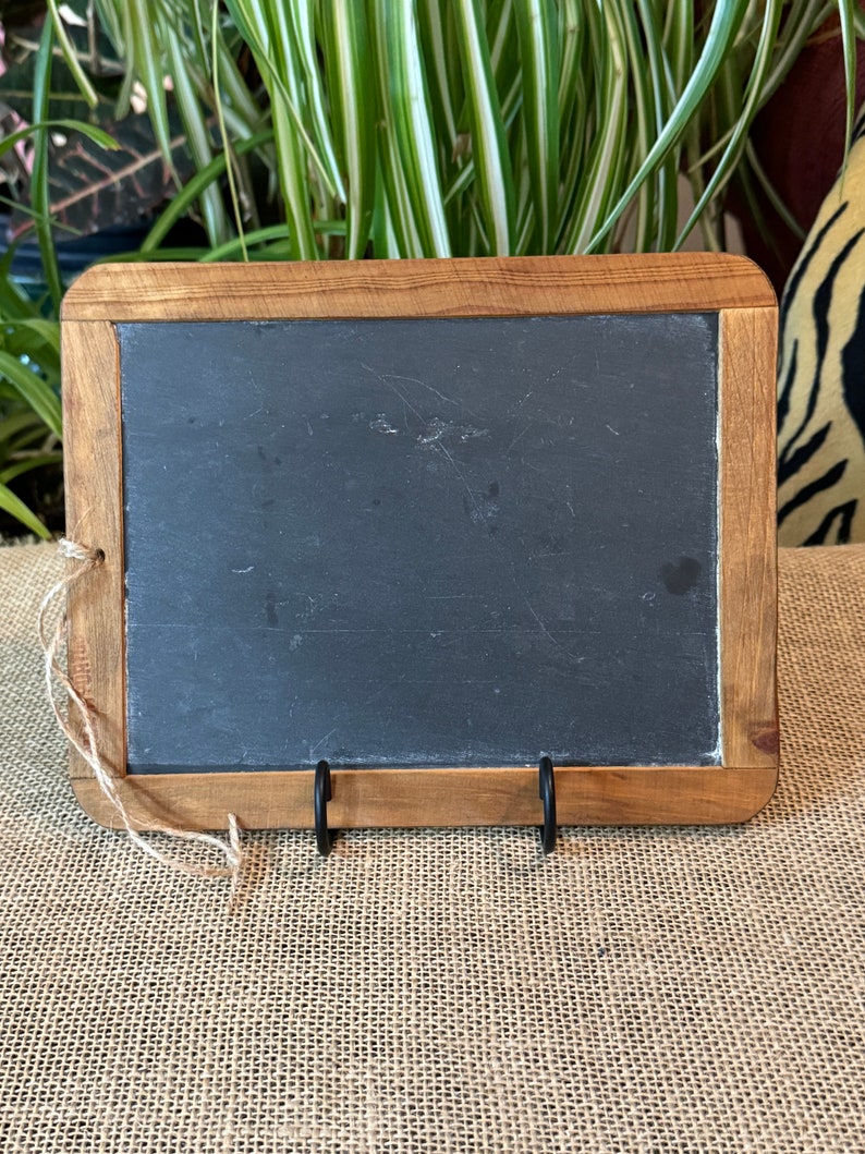 Portuguese Small Slate Chalkboard / School Chalkboard / Child's ...