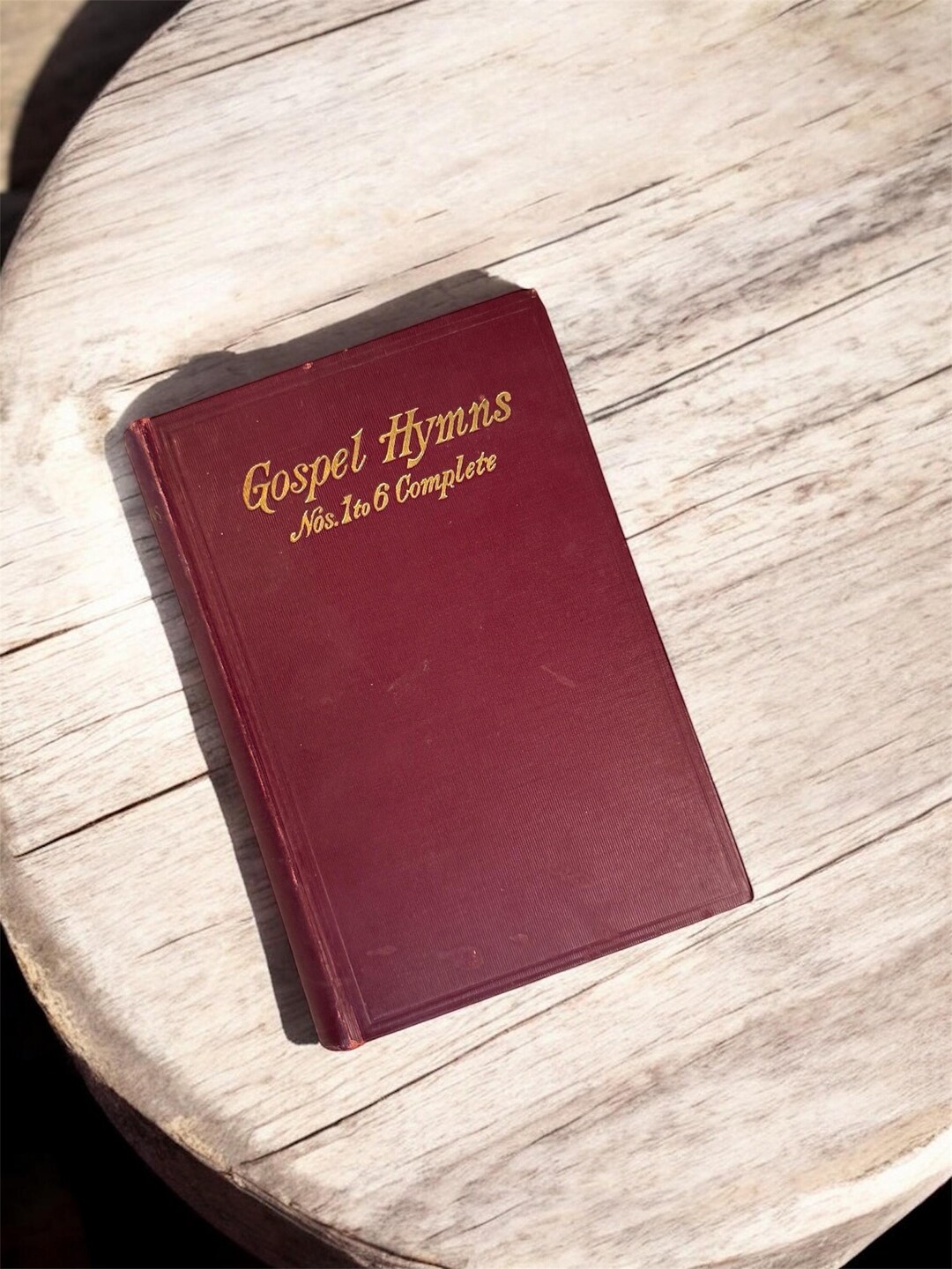 Vintage Gospel Hymns Book Nos. 1-6: 1894 Religious Music - Etsy