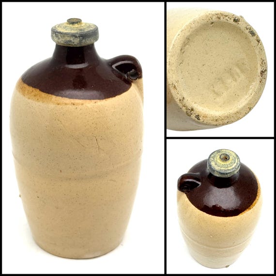 1940s Seaforth Men's Cologne/Talcum Bottle / WW II Er… - Gem