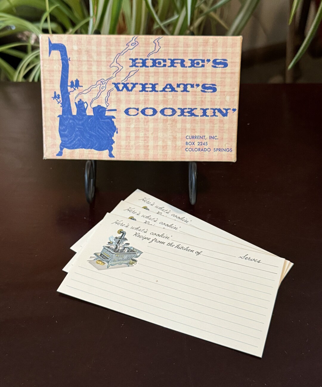 1970's Recipe Cards / Here's What's Cookin' Recipe Cards / Recipe Cards ...