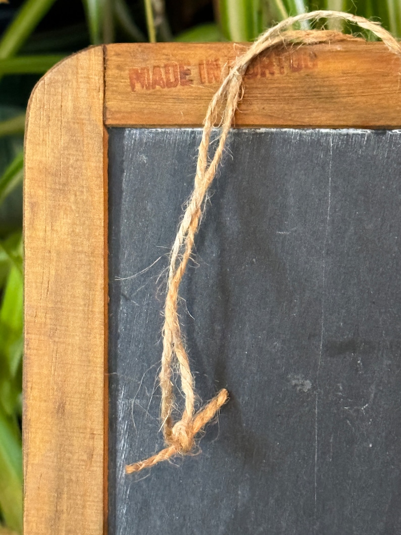 Portuguese Small Slate Chalkboard / School Chalkboard / Child's ...