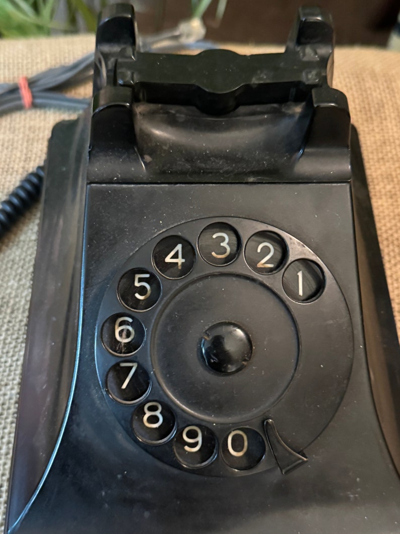 PTT Rotary Telephone Made in Holland / Dutch Standard Electric Company ...