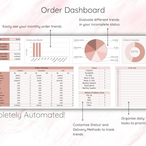 Order Tracker Spreadsheet Order Tracker Google Sheets Small Business ...
