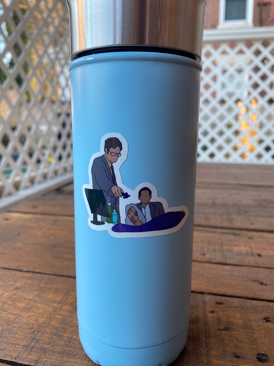 The Injury Sticker the Office Sticker Michael Scott - Etsy