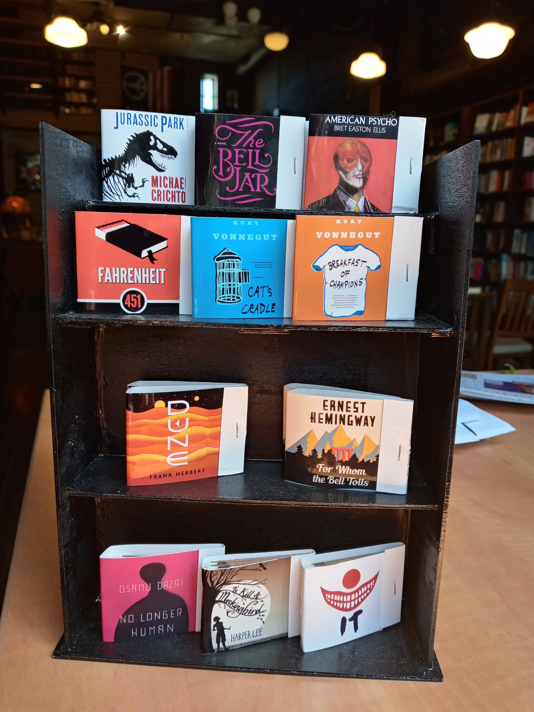 Classic Literature Novel Matchbook A Clockwork Orange American Psycho ...