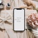 Device Invitation Mockup, Boho Cellphone Mockup, Smartphone Mockup ...