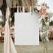 Minimal Seating Chart Mockup, Boho Simple Wedding Sign 18x24 Mockup ...