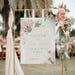 Minimal Seating Chart Mockup, Boho Simple Wedding Sign 18x24 Mockup ...