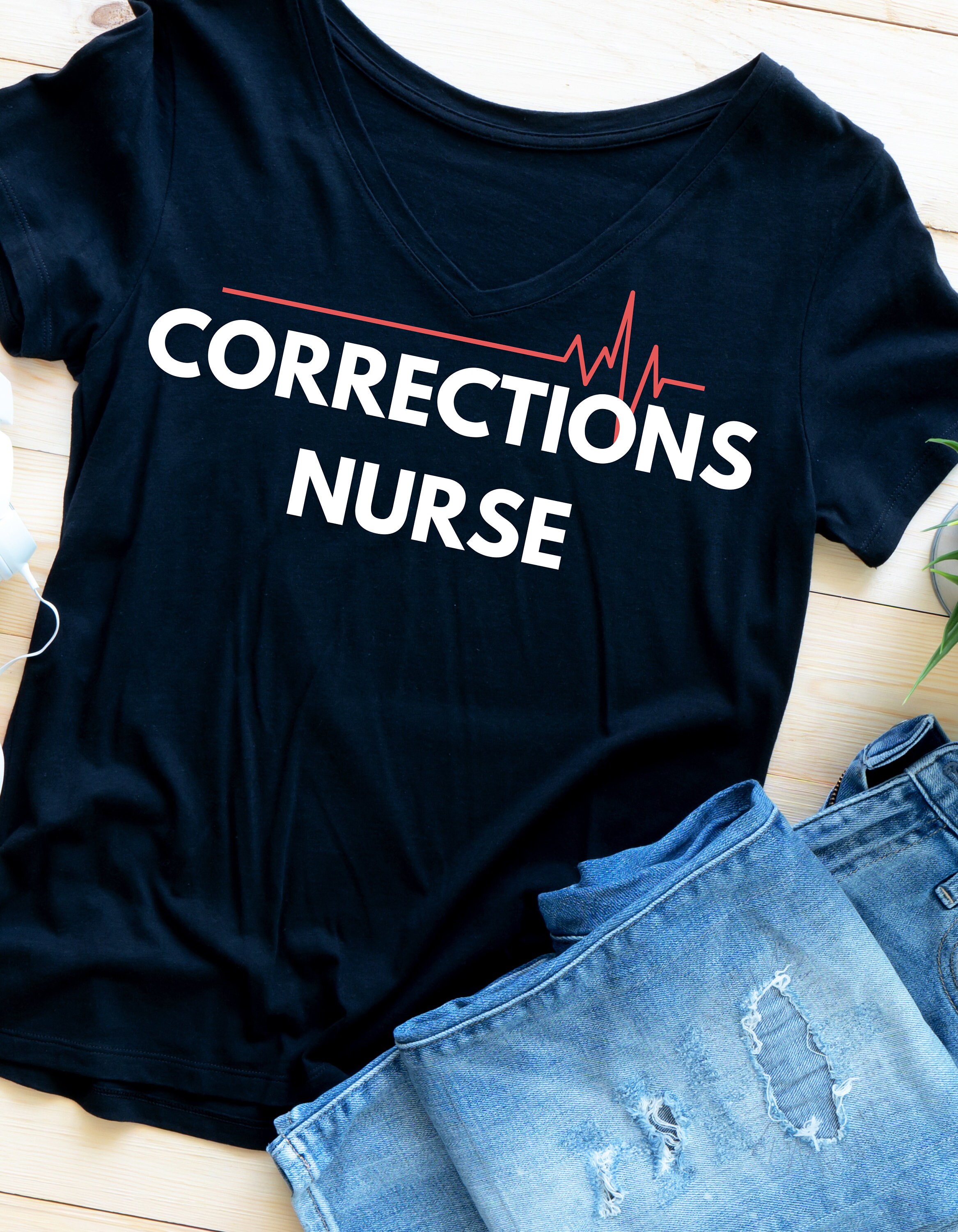 SVG PNG Corrections Nurse Digital Download - Etsy