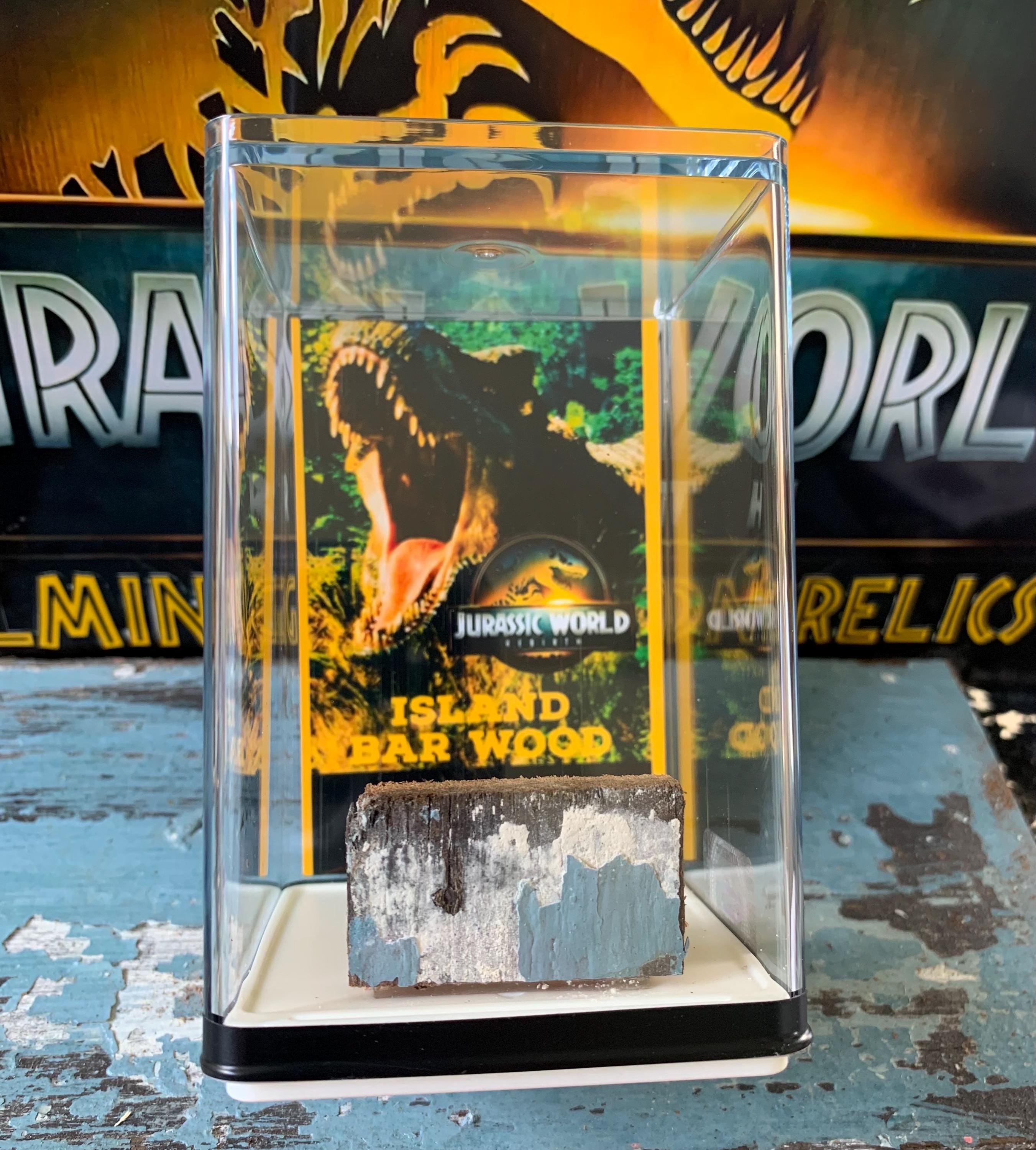 Jurassic World Rebirth Van Dijks Authentic Interior Bar Wood - Etsy