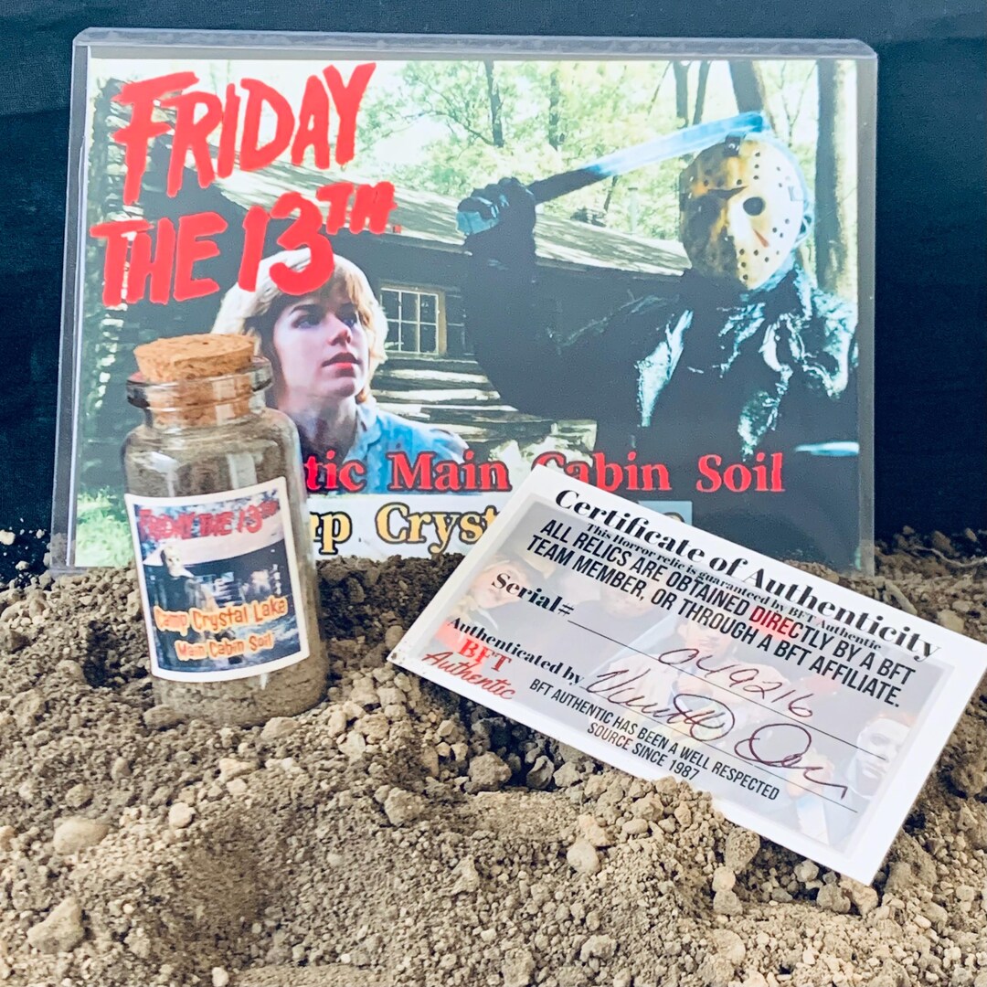Friday the 13th Camp Crystal Lake Main Cabin Soil Sample Horror ...