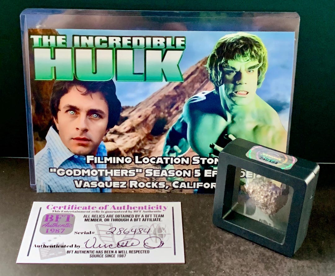 Hulk TV Series Authentic Filming Location Relic - Etsy