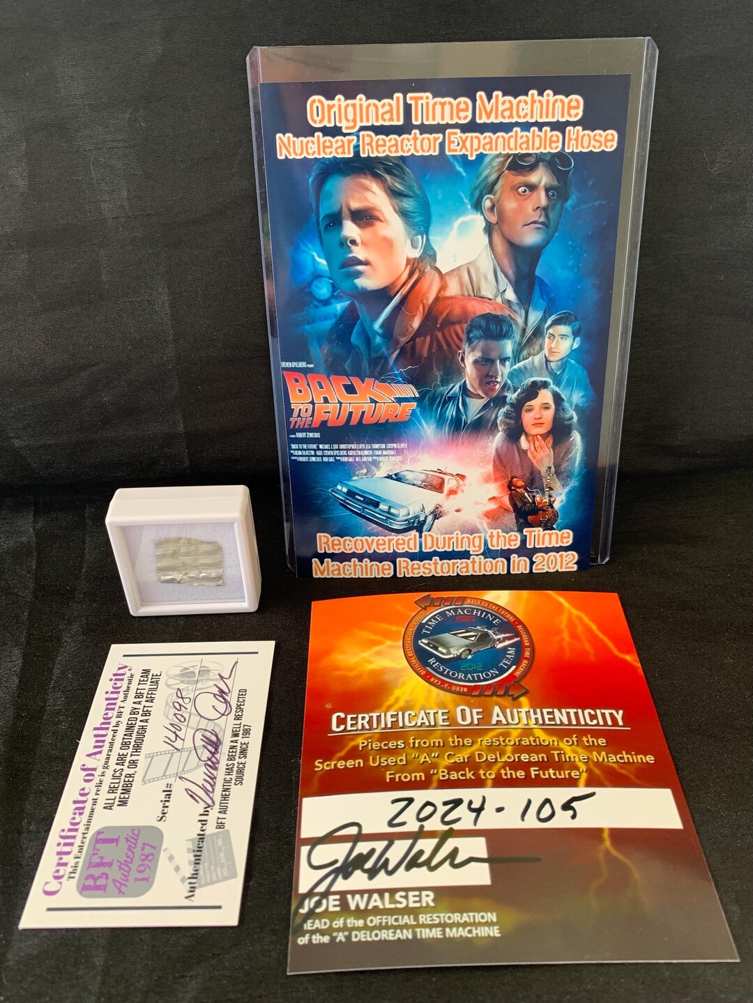 Back to the Future Original Time Machine Nuclear Reactor Expandable ...