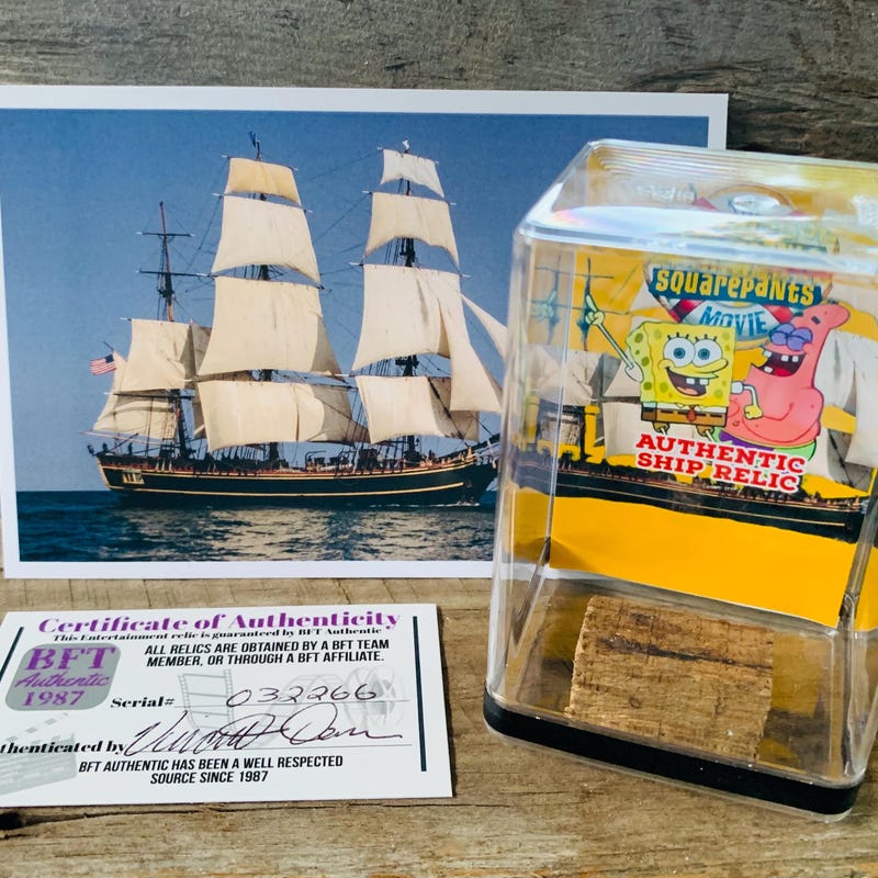 Spongebob Pirate Painting - Etsy