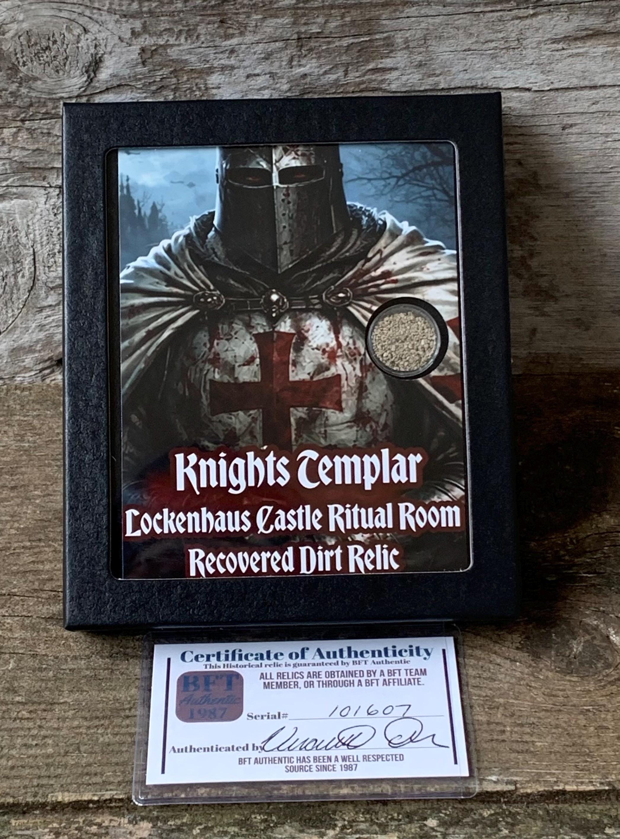 Knights Templar Lockenhaus Castle Ritual Room Authentic Recovered Soil ...