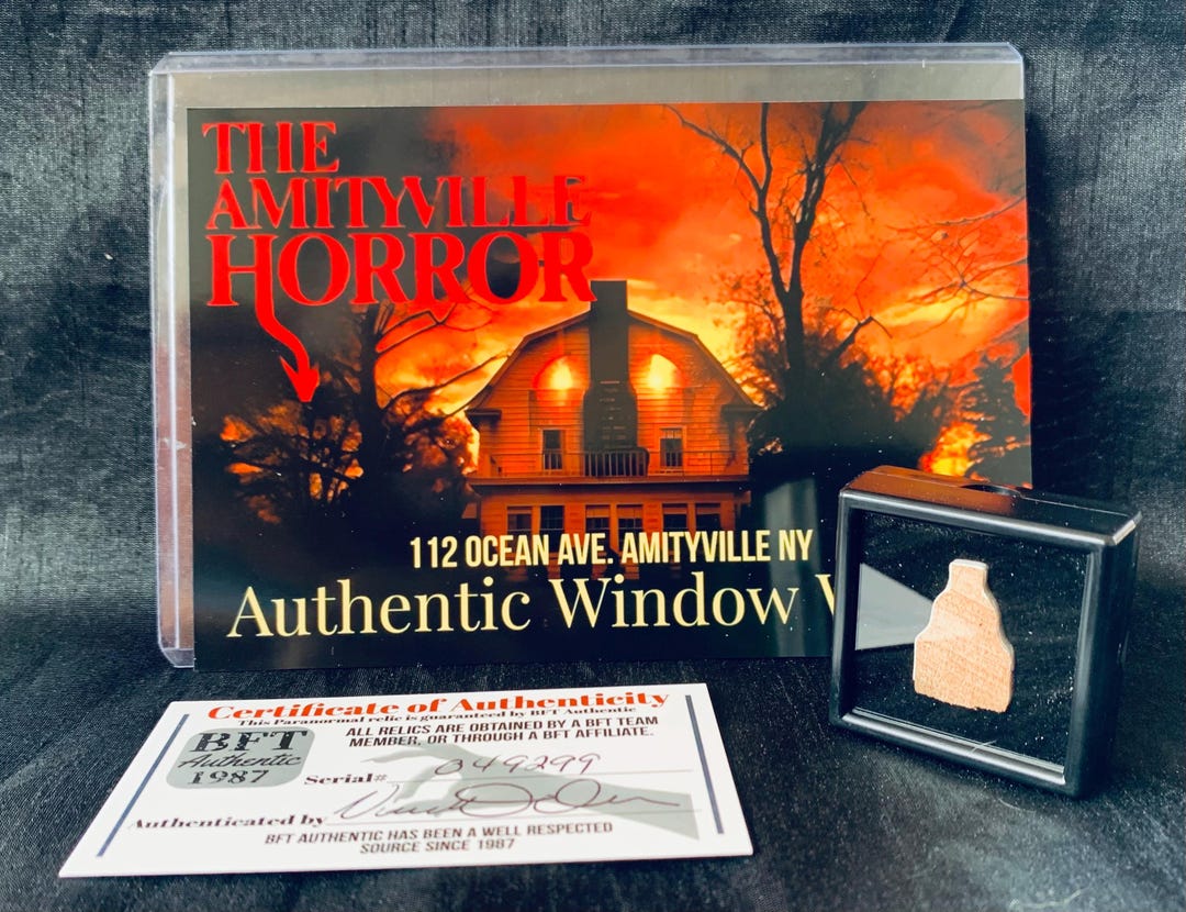 Amityville Horror House Window Artifact Wood Relic Haunted - Etsy