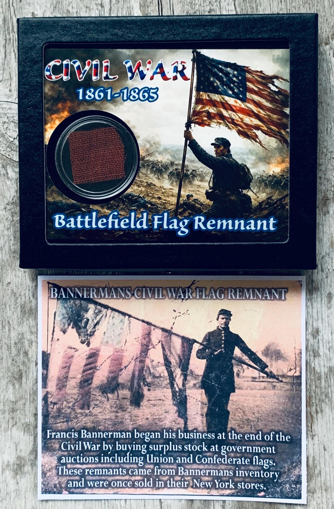 Civil War Battlefield Flag Remnant Francis Bannerman Collection - Etsy
