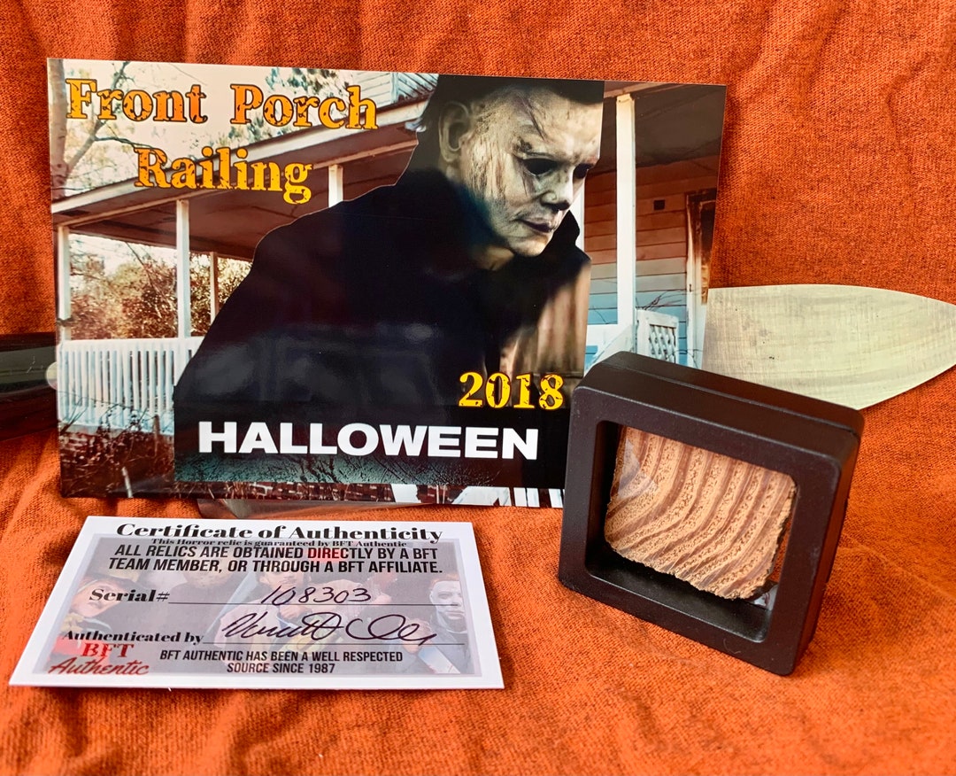 Halloween 2018 Laurie Strode House Porch Railing Authentic Movie Relic ...
