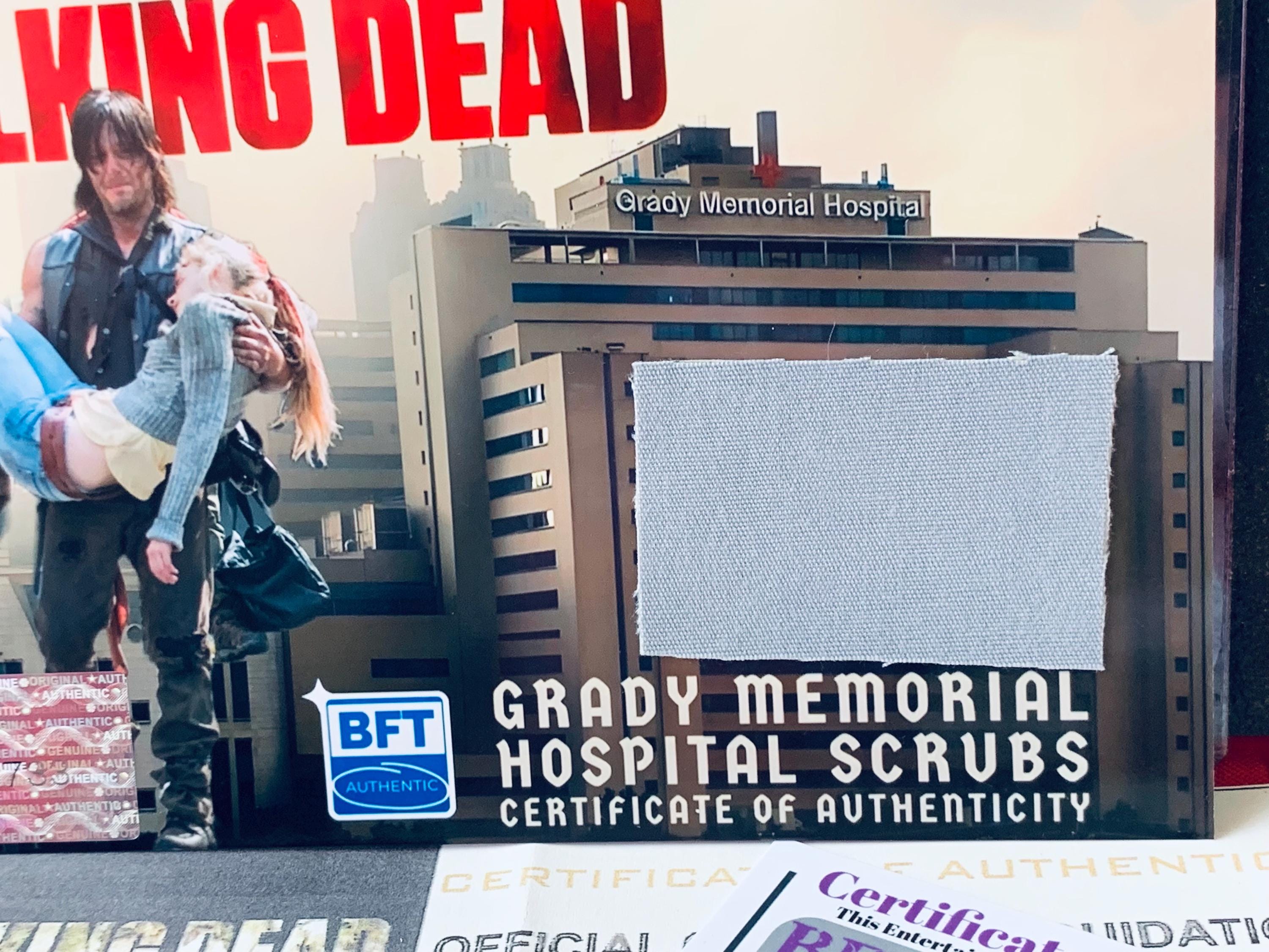 Walking Dead Authentic Prop Grady Hospital Scrubs With COA - Etsy
