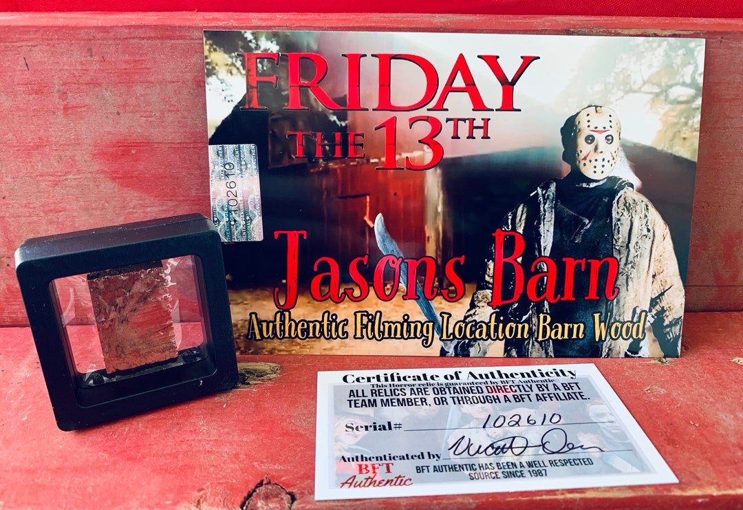 Friday the 13th Jason’s Barn Authentic Filming Location Relic Horror ...