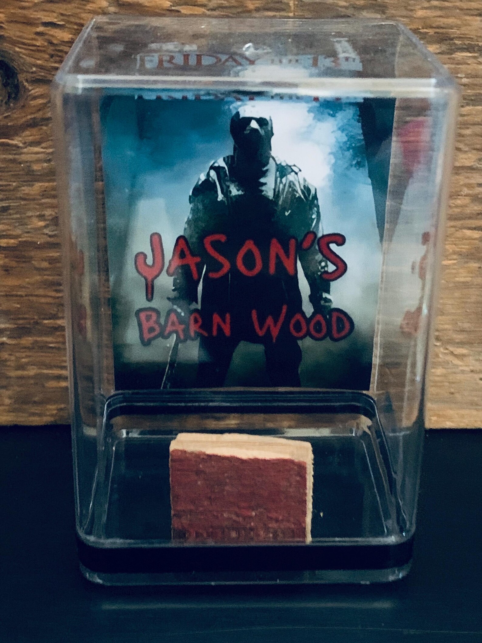 Jason Vorhees Friday the 13th Authentic Filming Relic Barn Horror Movie ...