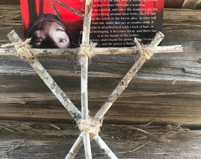 Original Blair Witch Stick Figure Black Hills Forest Haunted - Etsy