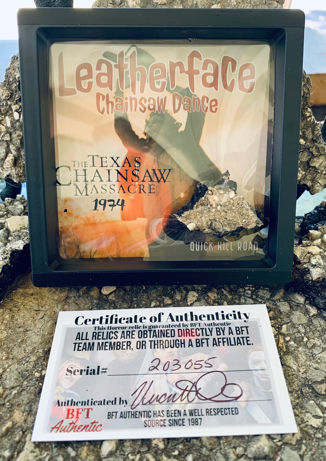 Texas Chainsaw Massacre Authentic Relic Quick Hill Road Leatherface - Etsy