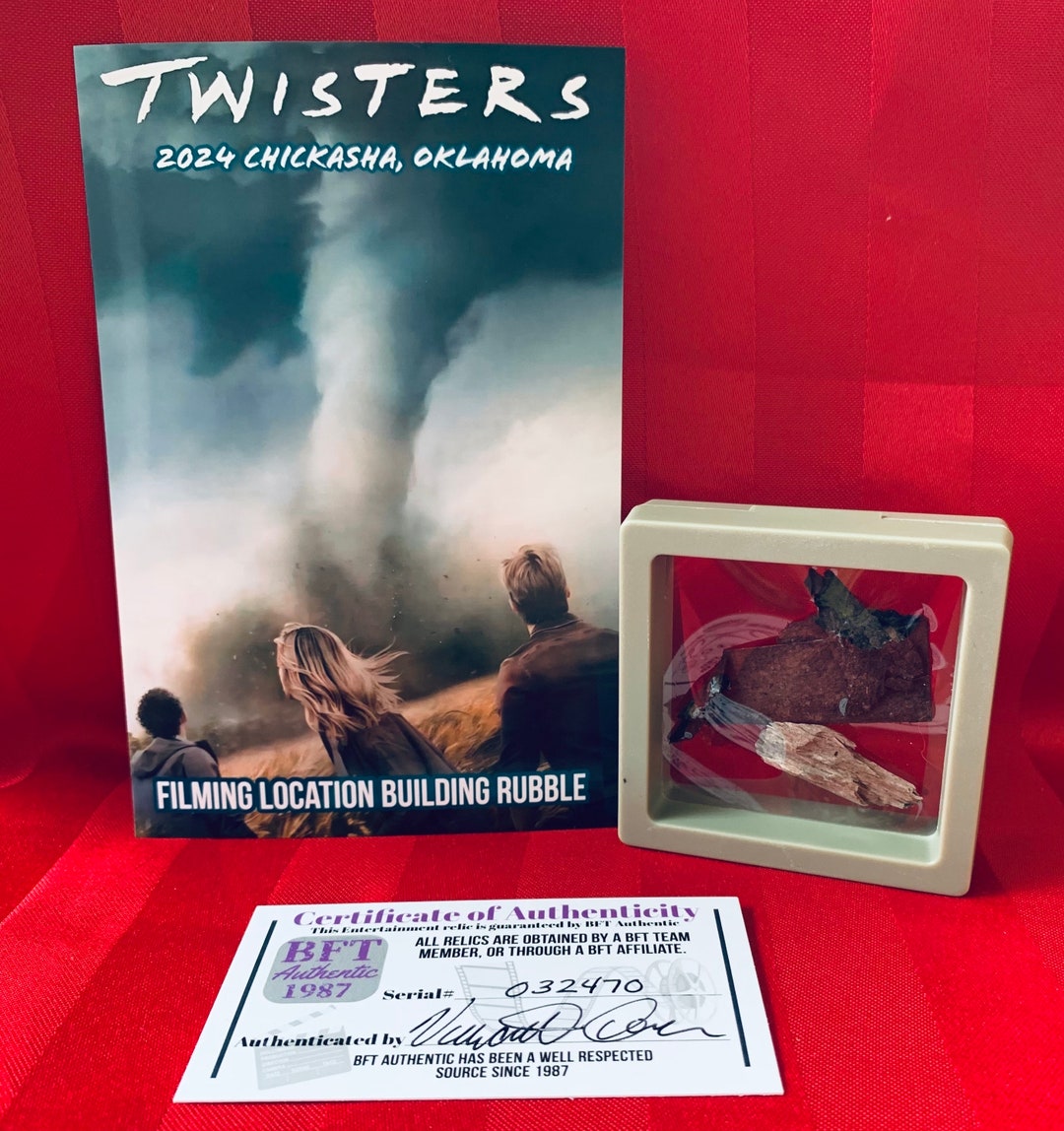 Twisters Movie Authentic Disaster Rubble Authentic Movie Prop - Etsy