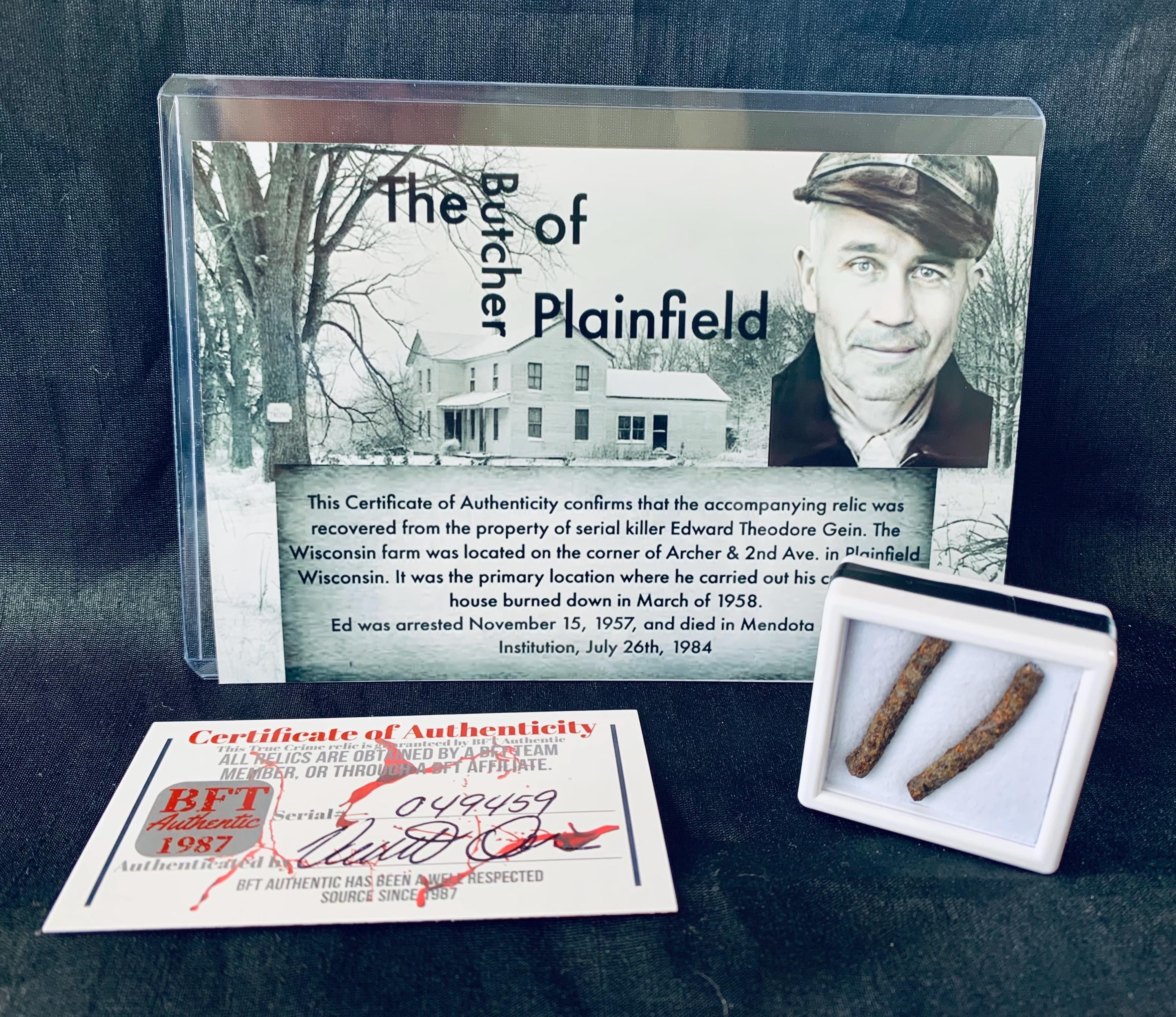 Artifacts Craiceann Ed Gein Ed Gein's House: Photos Of America's Most