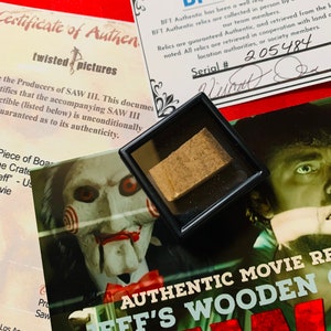 Saw III Movie Authentic Prop Jeffs Wooden Crate Relic Horror - Etsy