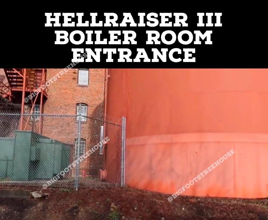 Hellraiser 3 Authentic Filming Location Relic Pinhead Boiler Room ...