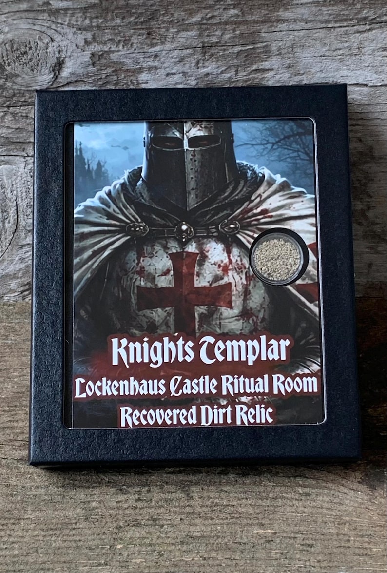 Knights Templar Lockenhaus Castle Ritual Room Authentic Recovered Soil ...