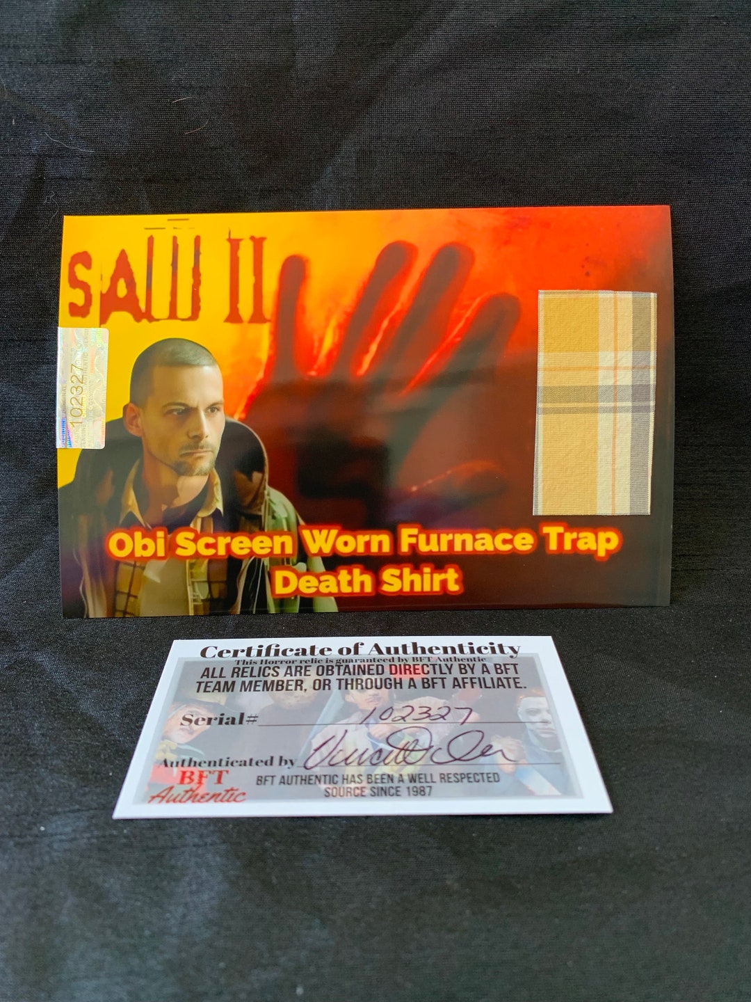 Saw II Screen Worn Obi Shirt Furnace Scene Horror Prop - Etsy