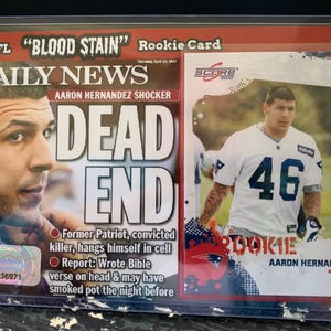 Aaron Hernandez Jersey - Etsy