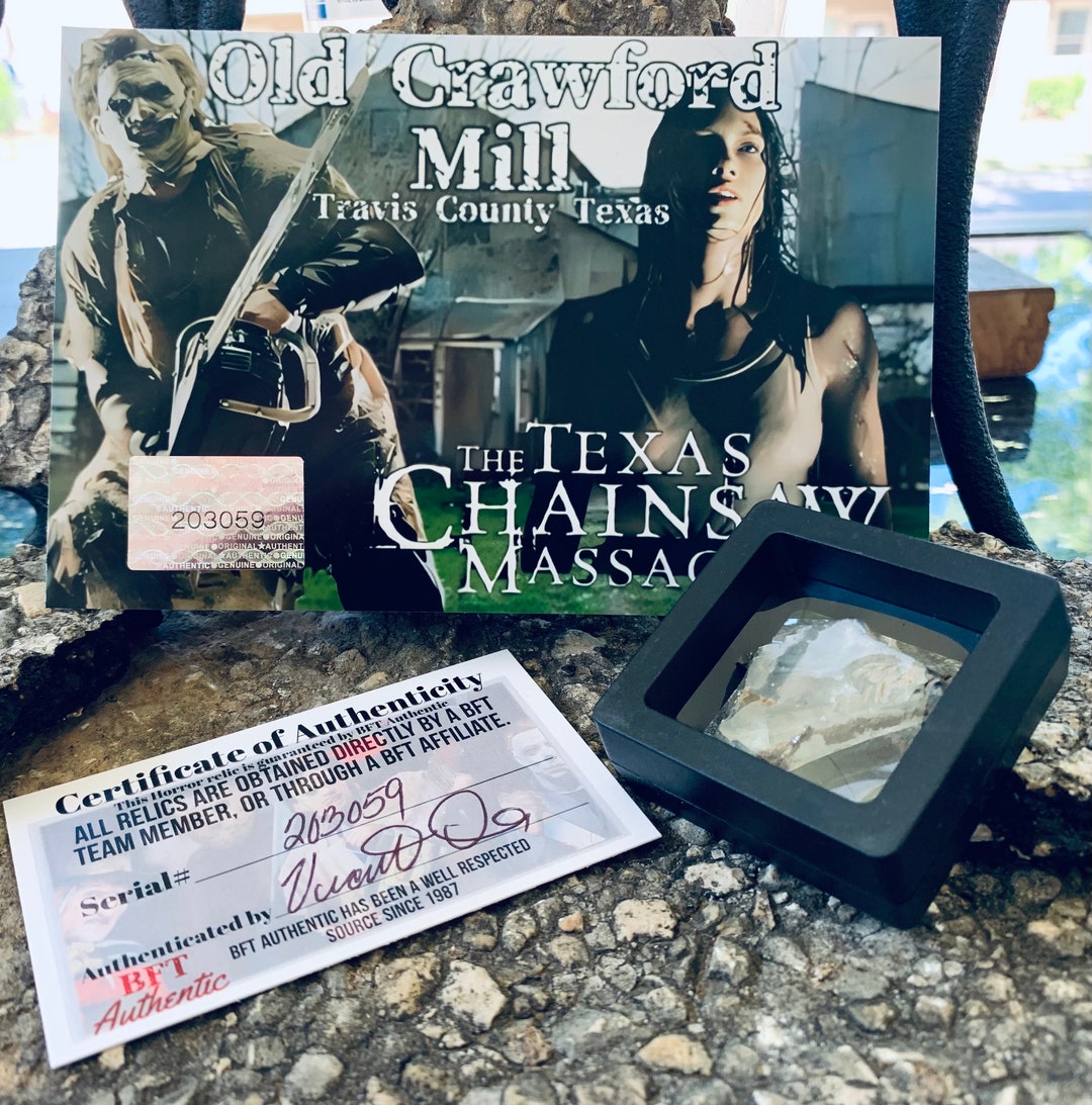 Texas Chainsaw Massacre Old Crawford Mill Filming Location Relic - Etsy