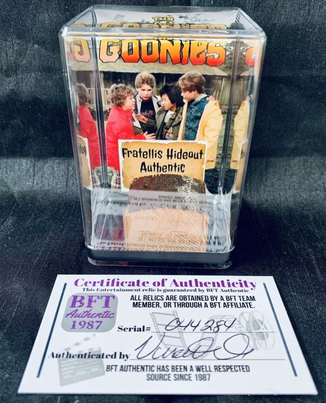 Original Goonies Fratellis Hideout Door Wood Relic in Case With COA - Etsy