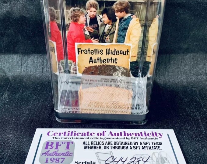 Original Goonies Fratellis Hideout Door Wood Relic in Case With COA - Etsy