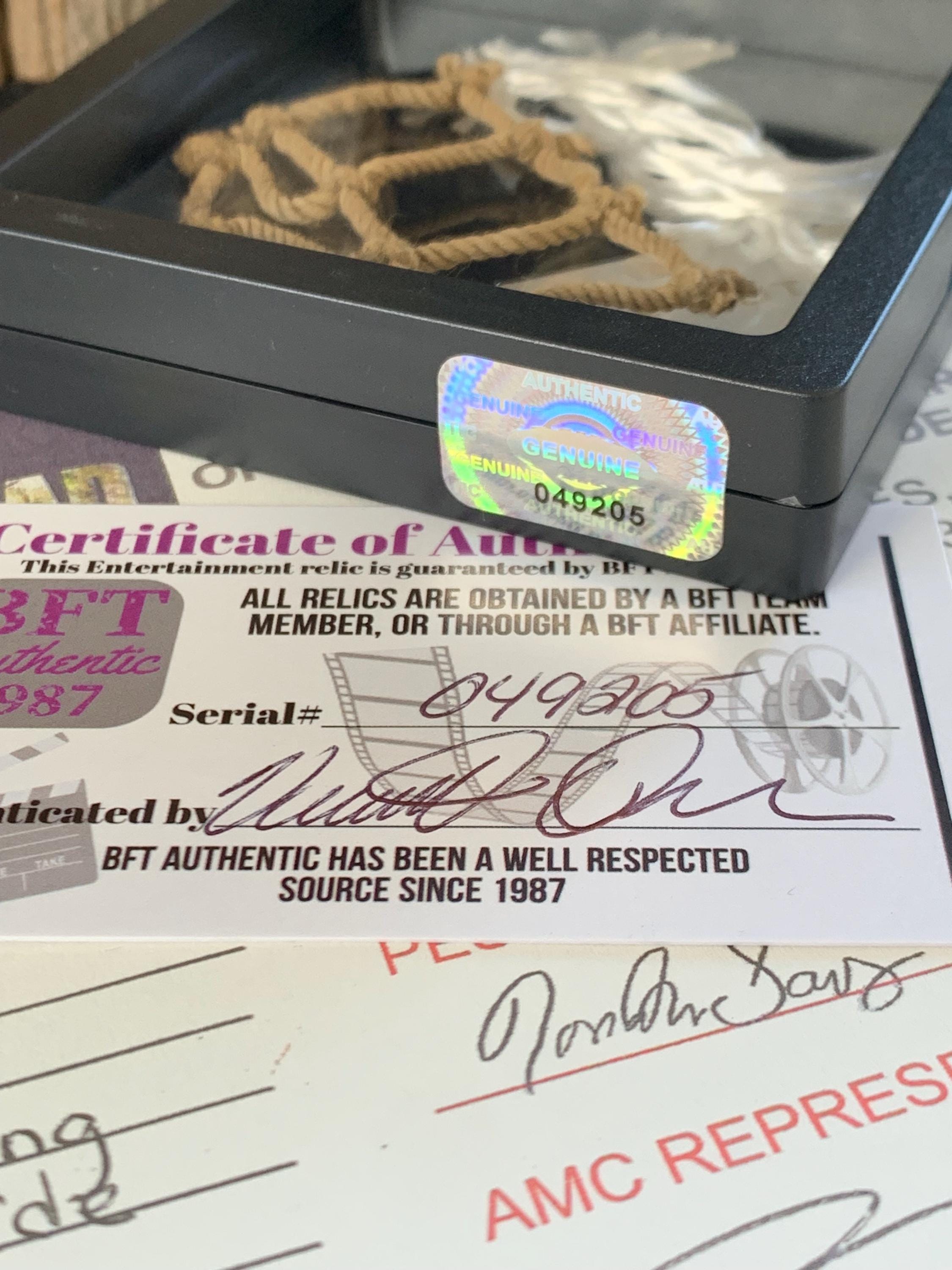 The Walking Dead Authentic Oceanside Filming Prop in Display With COA ...