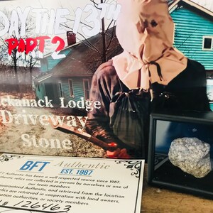 Friday the 13th Part 2 Packanack Lodge Driveway Stone Original Movie ...