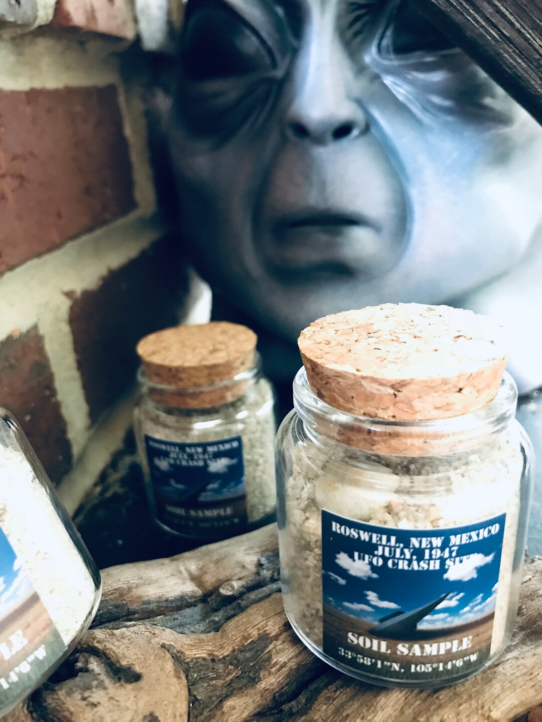 UFO Crash Roswell 1947 Site Soil / Earth Sample - Etsy