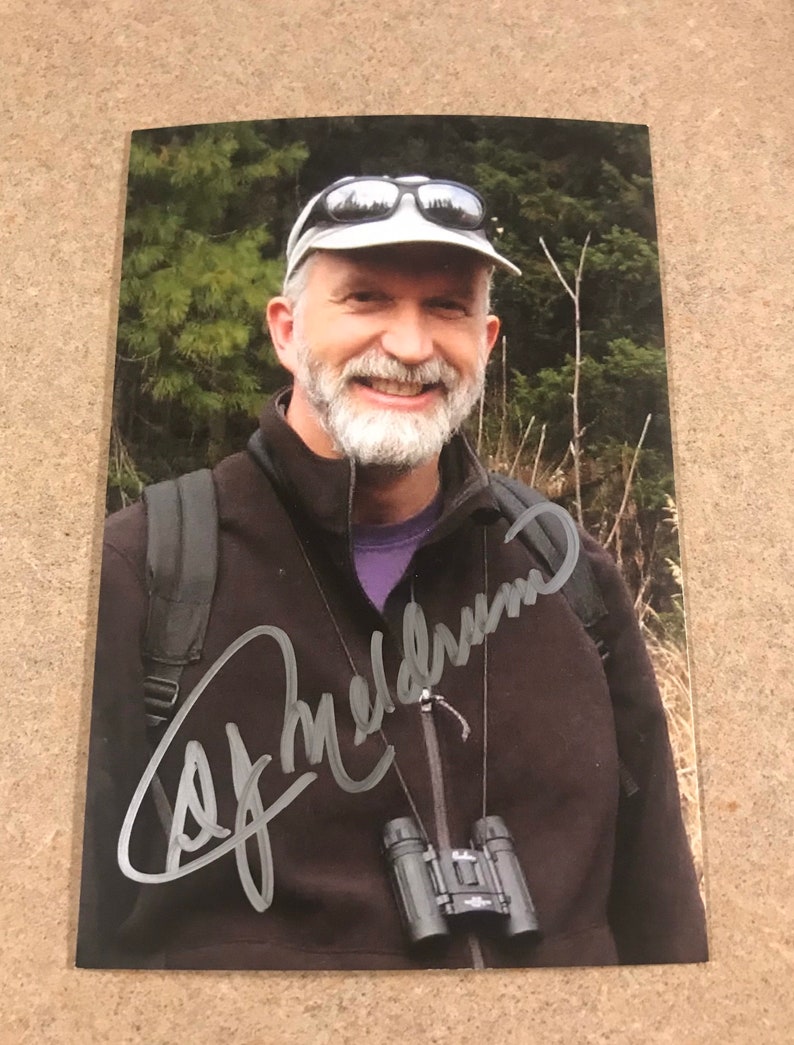 Signed Jeff Meldrum Bigfoot Photo Autographed | Etsy