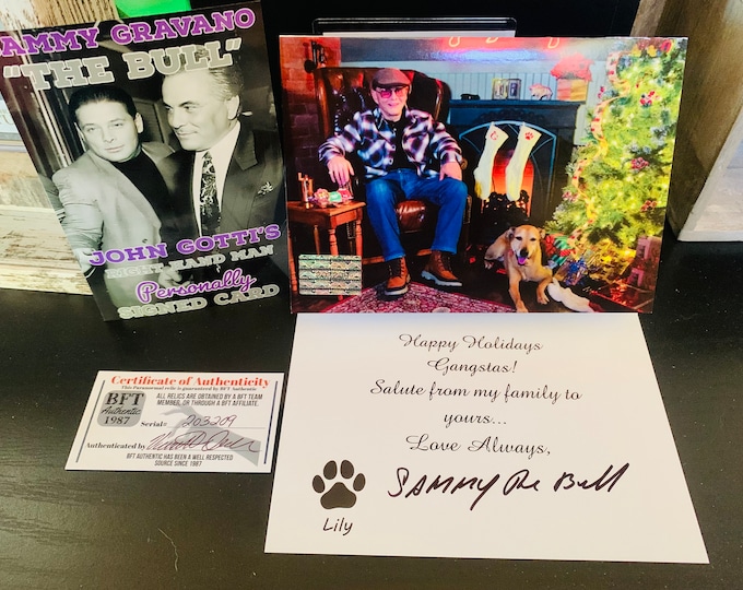 Sammy “the Bull” Gravano Hand-signed Autographed 8x10 Mafia COA - Etsy