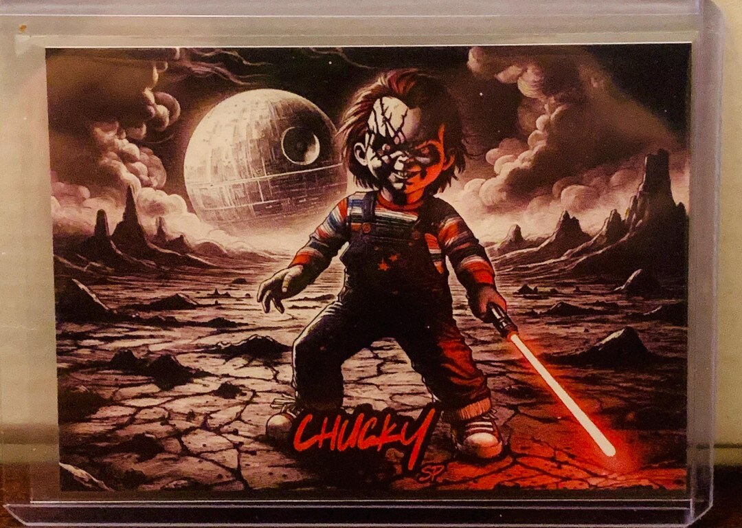 Chucky Rare Short Print Custom Card Child’s Play - Etsy
