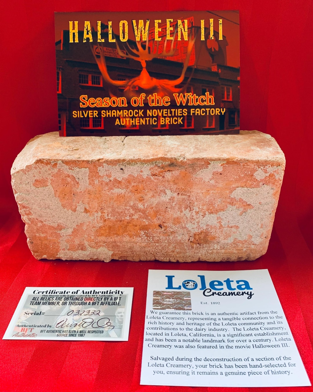 Halloween III Season of the Witch Silver Shamrock Factory Brick Michael ...