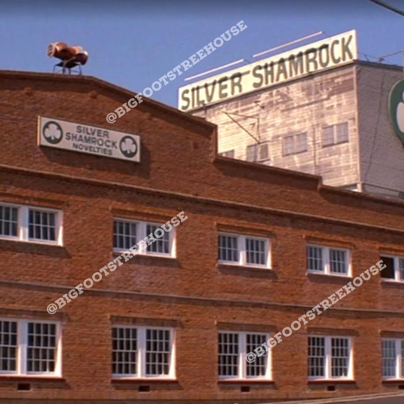 Halloween III Season of the Witch Silver Shamrock Factory Brick Michael ...