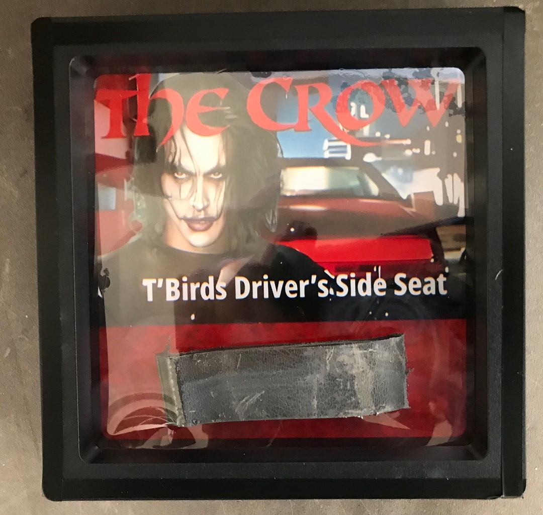 The Crow Brandon Lee 1994 Authentic Movie Car Thunderbird Drives Seat ...